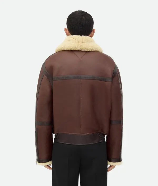 BOTTEGA  VENETA Bottega Veneta Shearling Aviator Blouson
