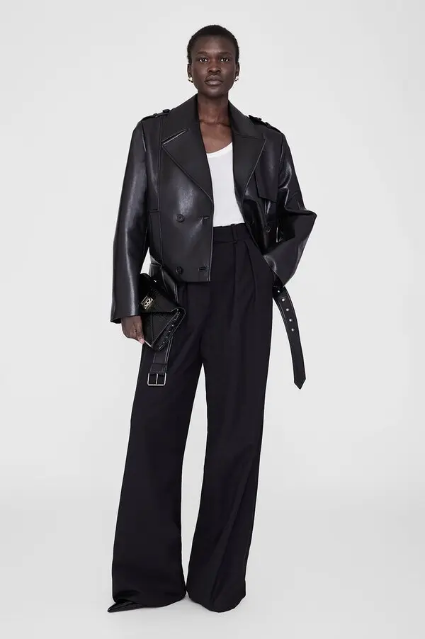 ANINE BING Greer Cropped Jacket