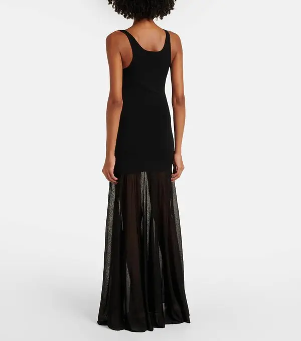 TOTEME Evening Tank Maxi Dress - Black
