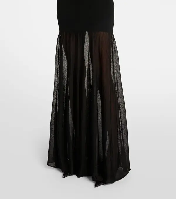 TOTEME Evening Tank Maxi Dress - Black