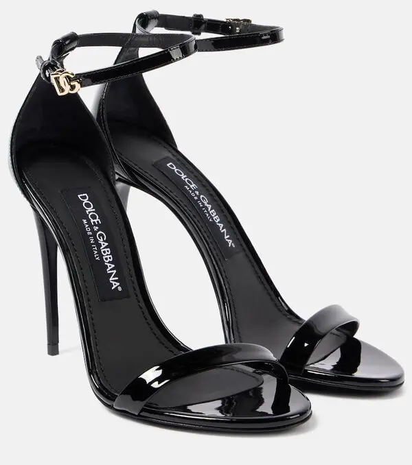 Dolce & Gabbana 105 Patent Leather Sandals