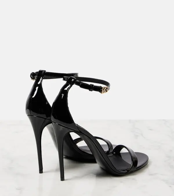 Dolce & Gabbana 105 Patent Leather Sandals