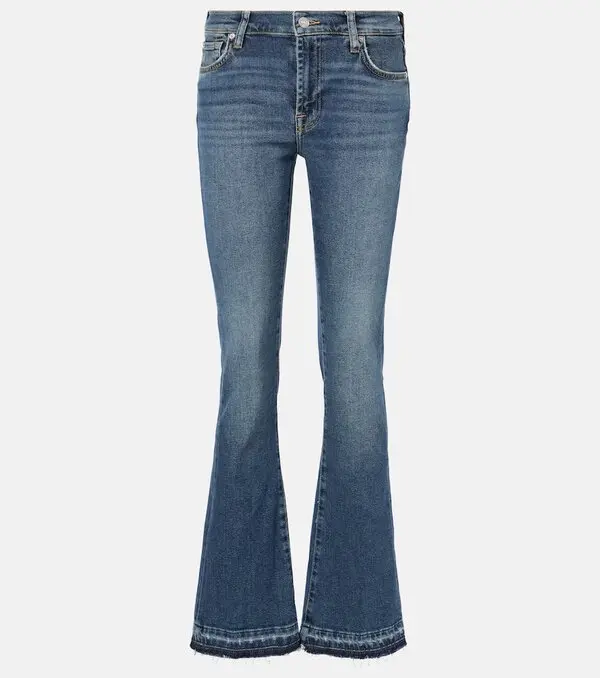 7 For All Mankind Tailorless Mid-rise Bootcut Jeans