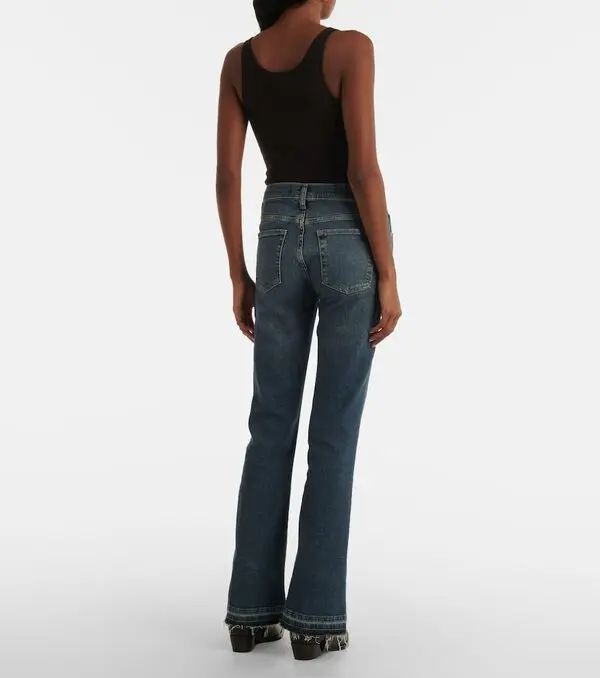 7 For All Mankind Tailorless Mid-rise Bootcut Jeans