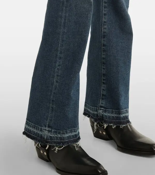 7 For All Mankind Tailorless Mid-rise Bootcut Jeans