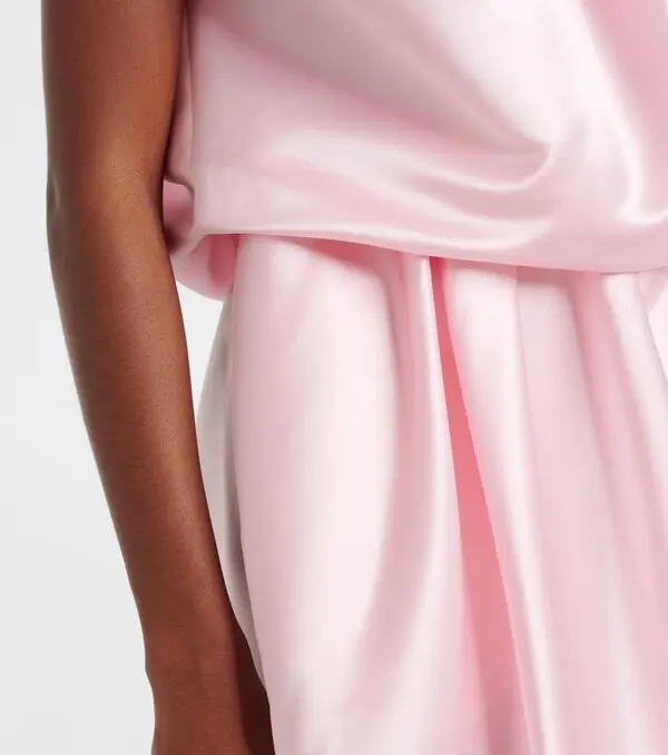 Simone Rocha Draped Satin Top