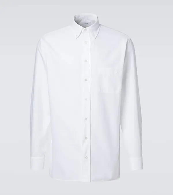 LARDINI Cotton Poplin Shirt