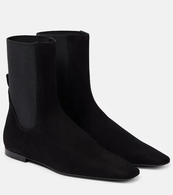 TOTEME Suede Chelsea Boots