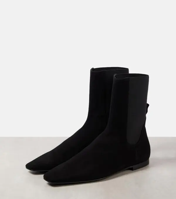 TOTEME Suede Chelsea Boots
