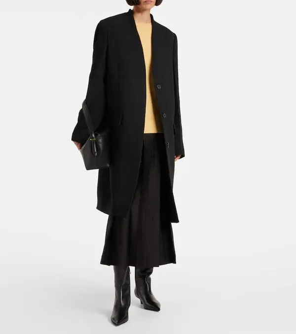 TOTEME Deep Pleated Coat