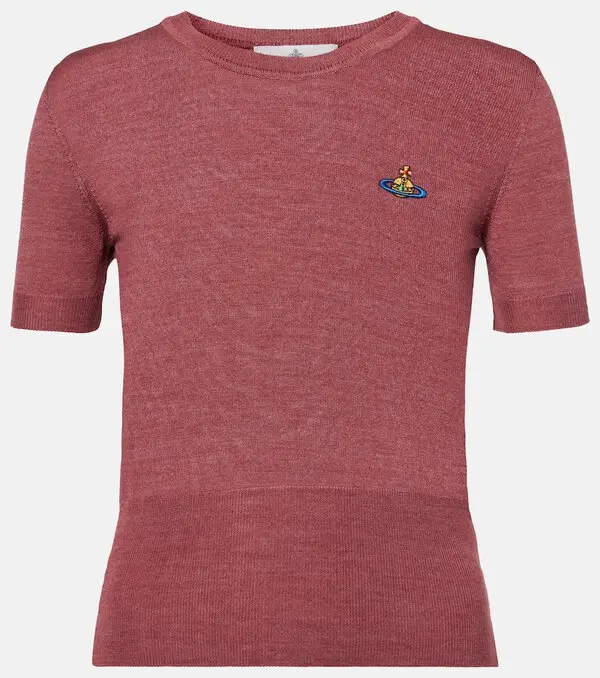 VIVIENNE WESTWOOD Bea Logo Top - Red