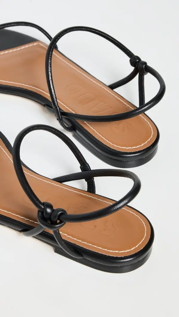 Staud Laurel Sandals - Black
