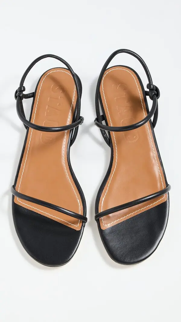 Staud Laurel Sandals - Black