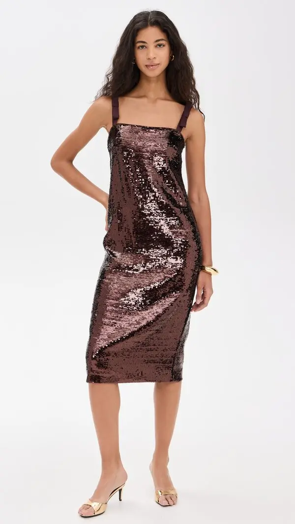 AKNVAS Vonna Sequin Dress