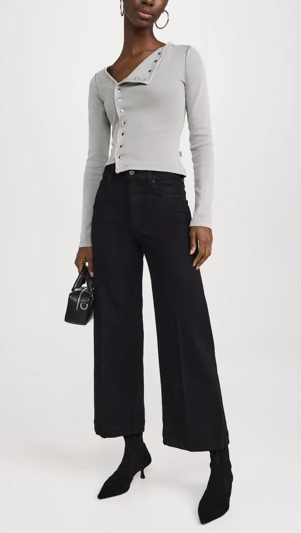 Paige Anessa Wide Leg Jeans