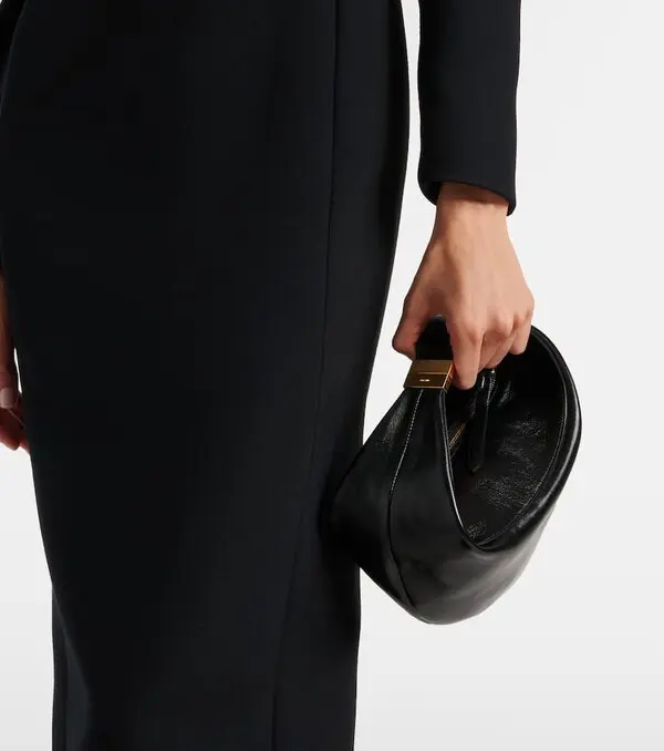 Khaite Small Leather Shoulder Bag