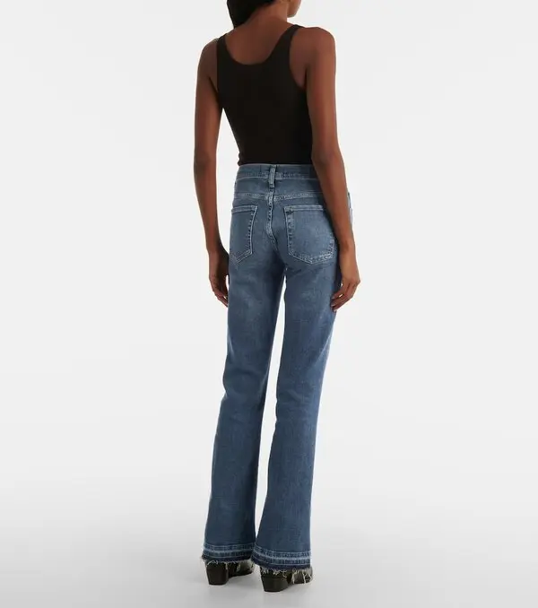 7 For All Mankind Bootcut Tailorless Mid-rise Jeans