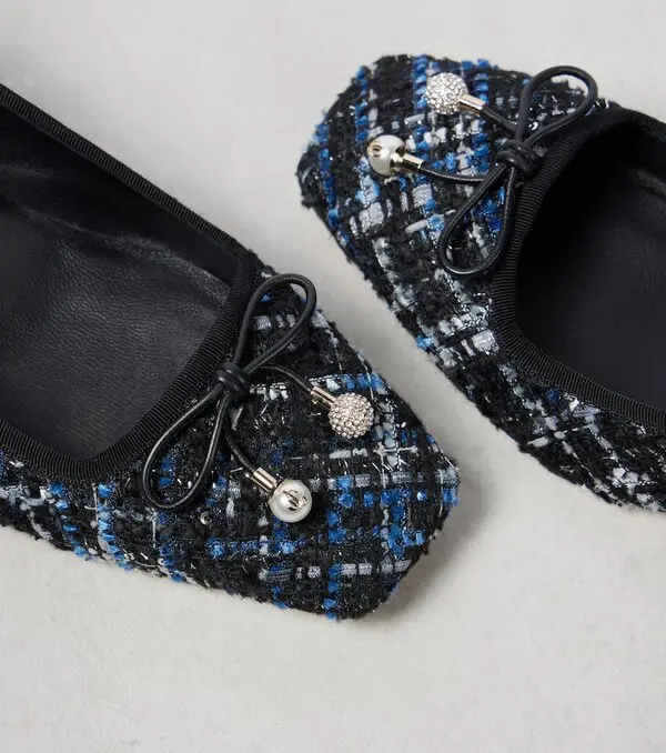 JIMMY CHOO Elme 45 Tweed Pumps