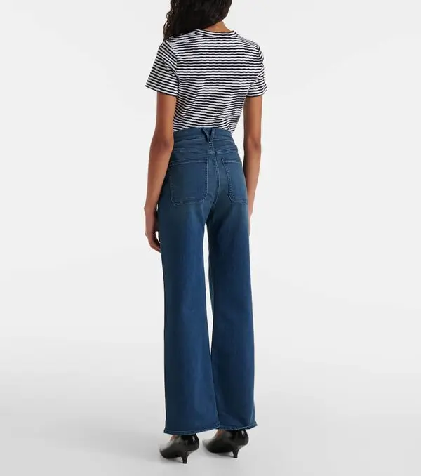 Veronica Beard Crosbie High-rise Flare Jeans