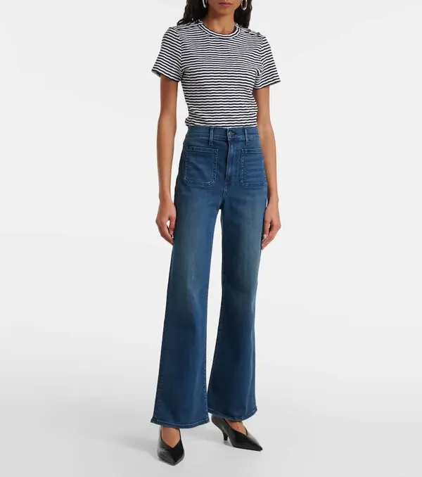 Veronica Beard Crosbie High-rise Flare Jeans