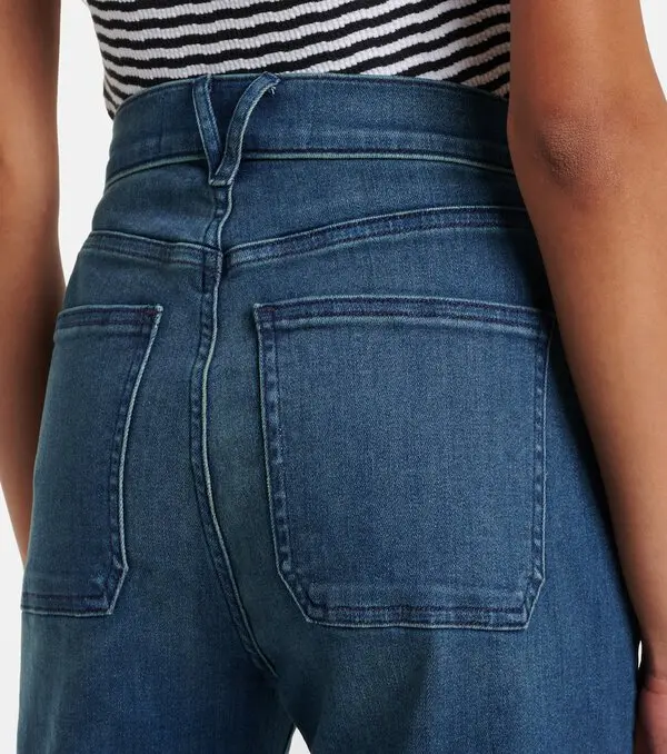 Veronica Beard Crosbie High-rise Flare Jeans