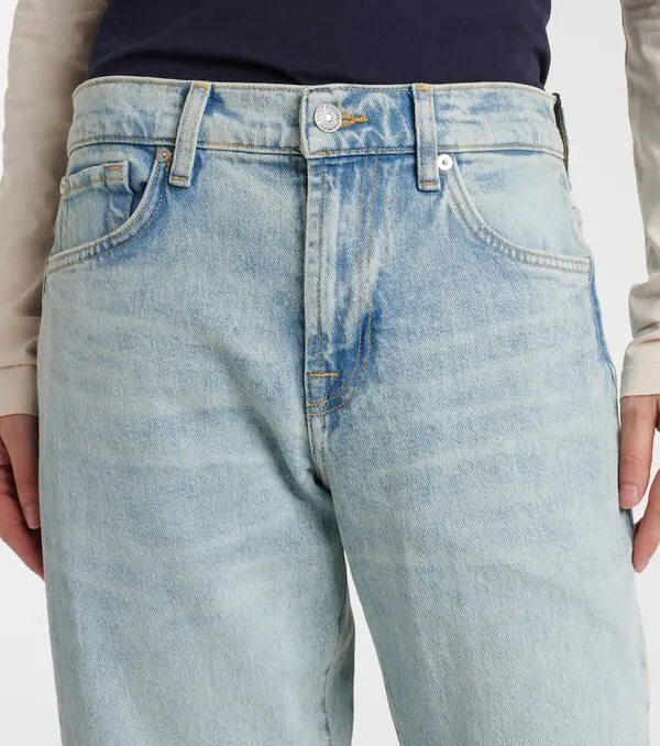 7 For All Mankind Tess High-rise Straight Jeans