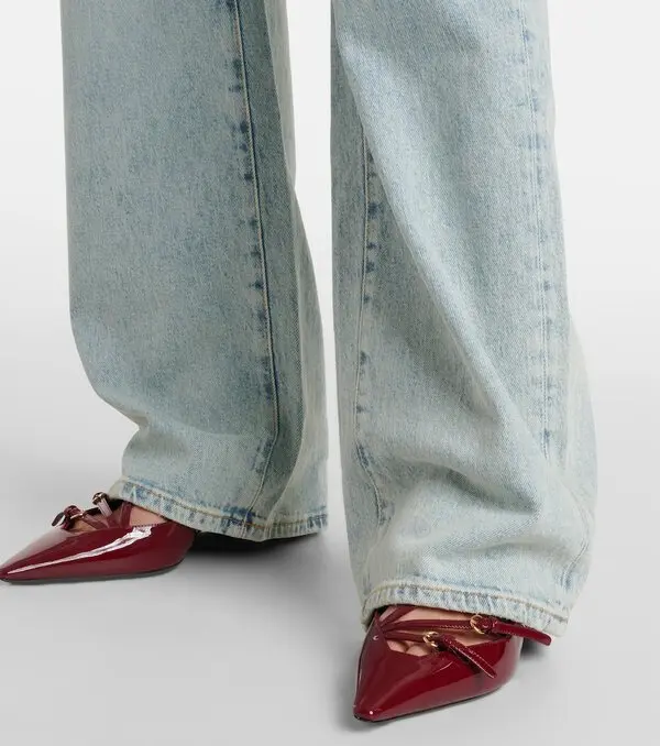 7 For All Mankind Tess High-rise Straight Jeans