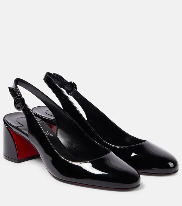 CHRISTIAN LOUBOUTIN So Jane 55 Slingback Pumps - Black