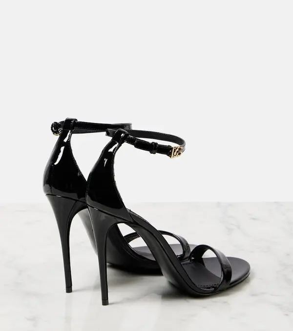 Dolce & Gabbana 105 Patent Leather Sandals