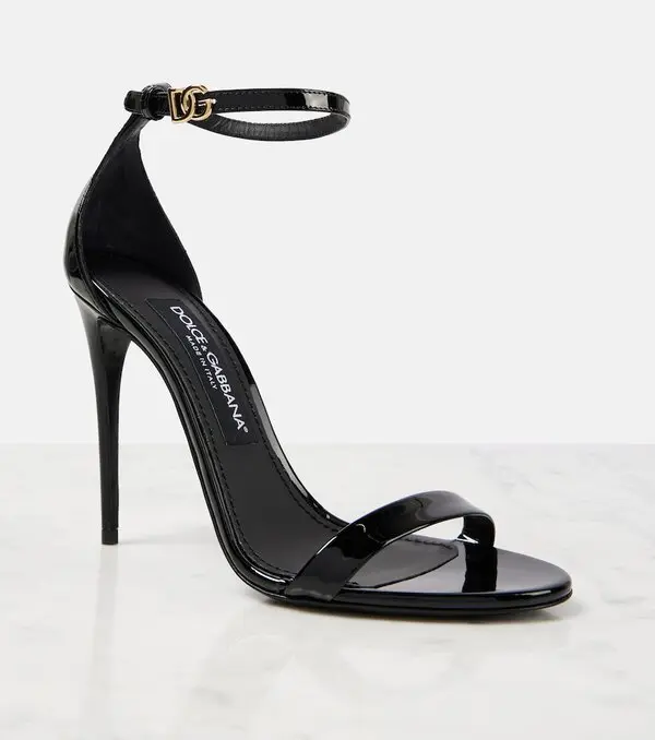 Dolce & Gabbana 105 Patent Leather Sandals