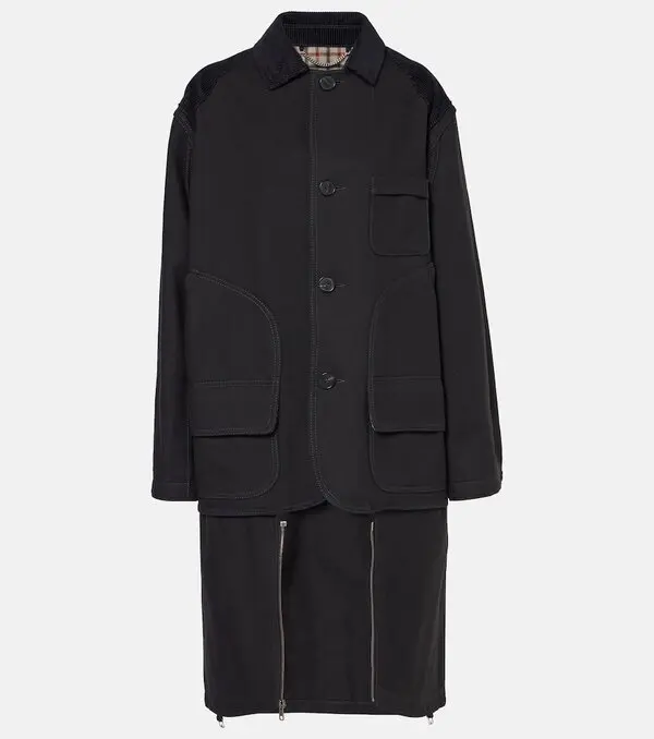 MAISON MARGIELA Cotton And Wool Coat