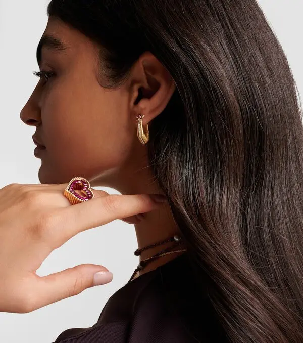 MARIE LICHTENBERG Baba Medium Single Hoop Earring