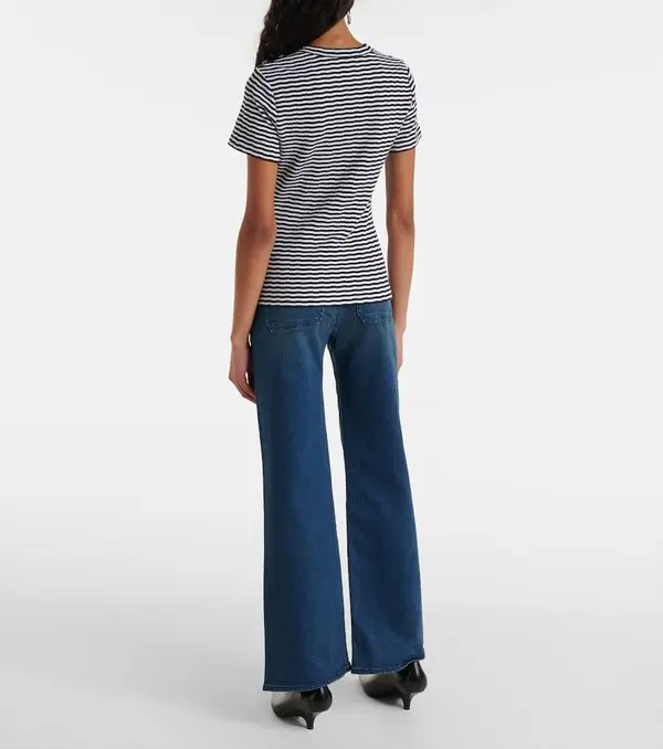 Veronica Beard Draya Striped T-shirt