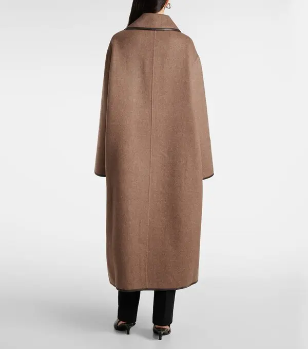 TOTEME Double Clasp Wool Coat