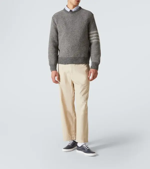 Thom Browne Heritage Leather Sneakers