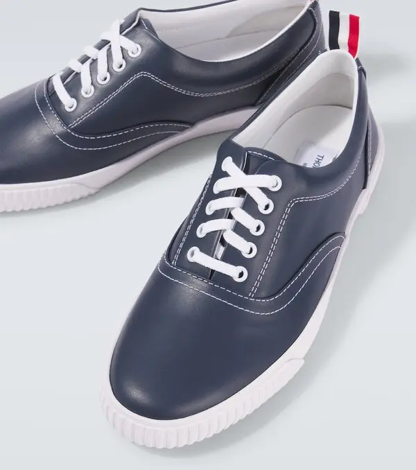 Thom Browne Heritage Leather Sneakers