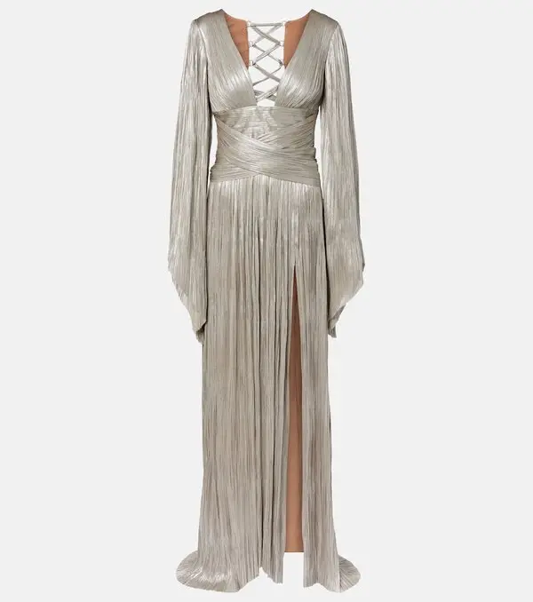 MARIA LUCIA HOHAN Alana Gown - Silver
