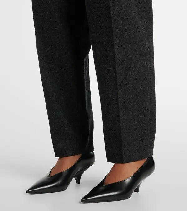 TOTEME Wool-blend Tapered Trousers