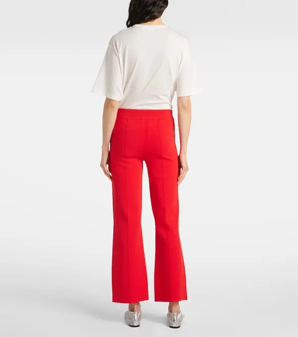 Veronica Beard Bray High-rise Culottes - Red
