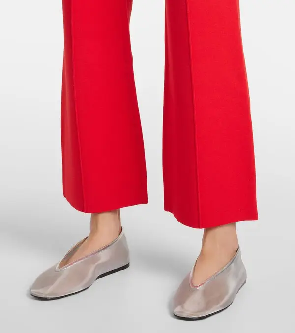 Veronica Beard Bray High-rise Culottes - Red