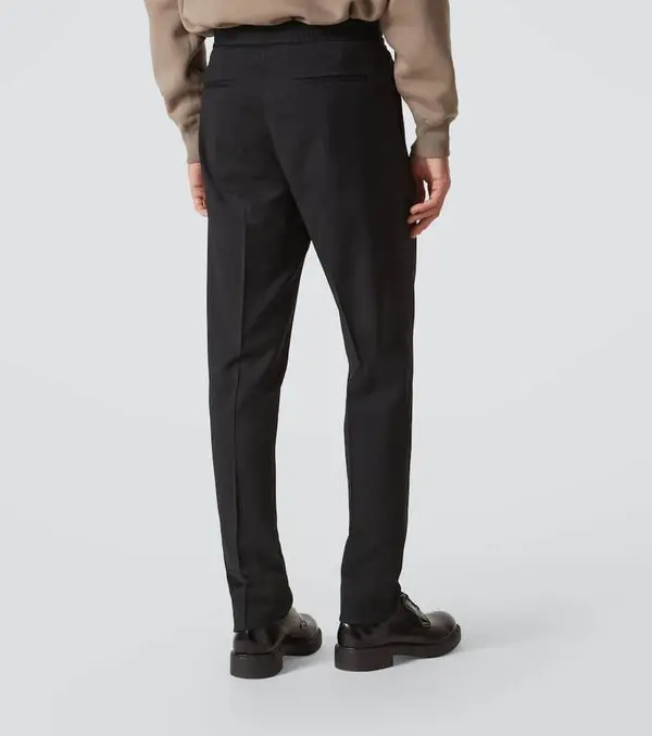 LARDINI Wool Slim Trousers