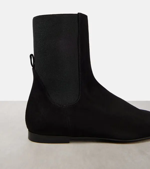 TOTEME Suede Chelsea Boots