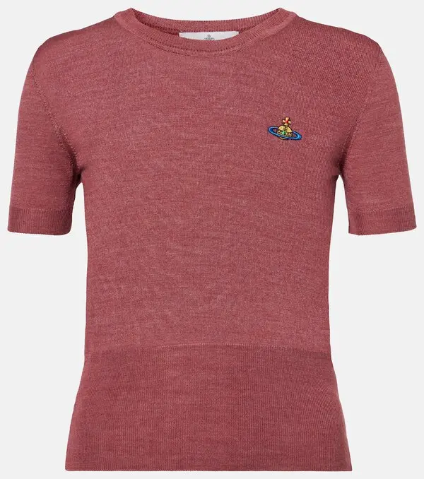 VIVIENNE WESTWOOD Bea Logo Top - Red