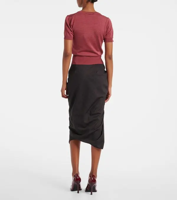 VIVIENNE WESTWOOD Bea Logo Top - Red