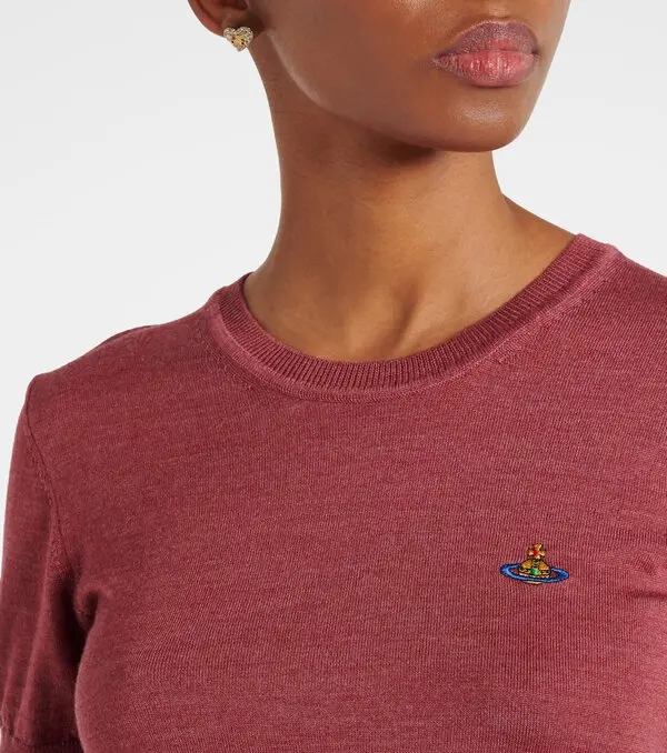 VIVIENNE WESTWOOD Bea Logo Top - Red