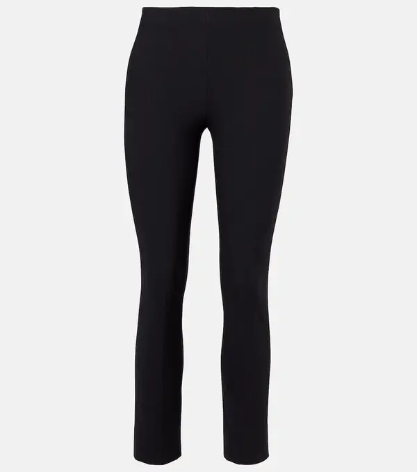 Vince High-rise Ponte Leggings - Black