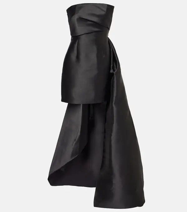 Solace London Meyer Satin Minidress