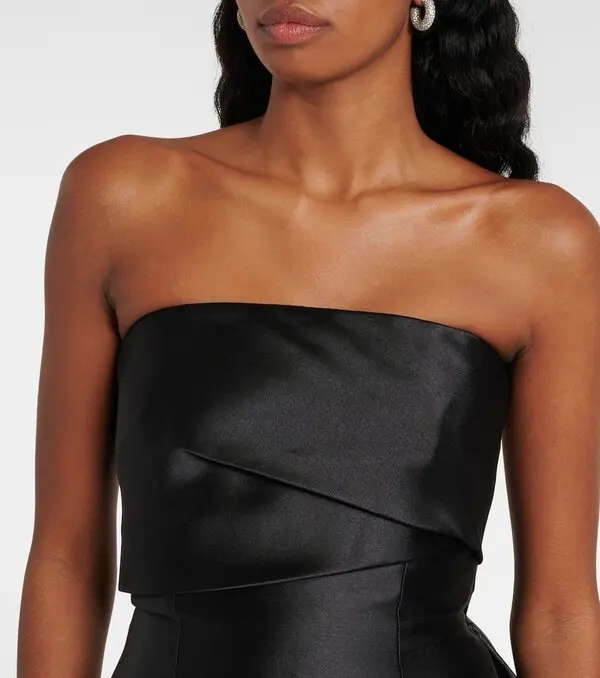 Solace London Meyer Satin Minidress