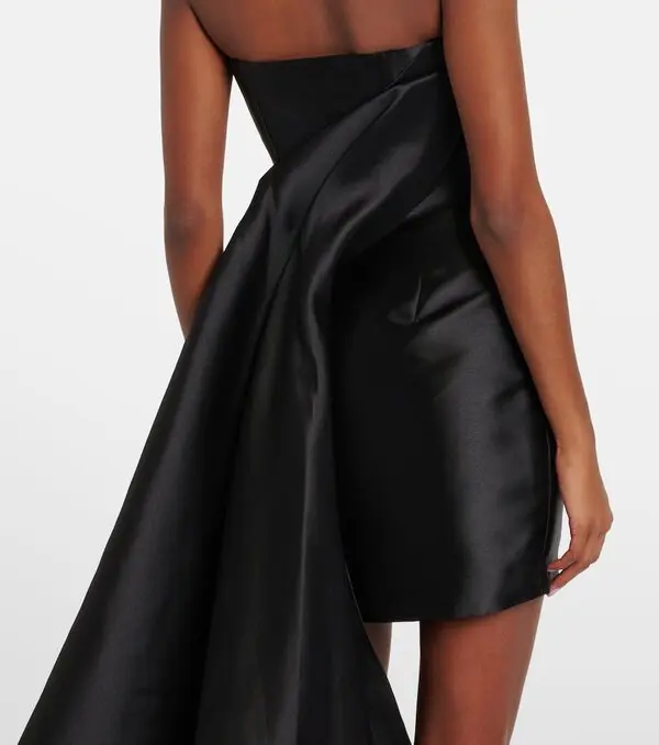 Solace London Meyer Satin Minidress