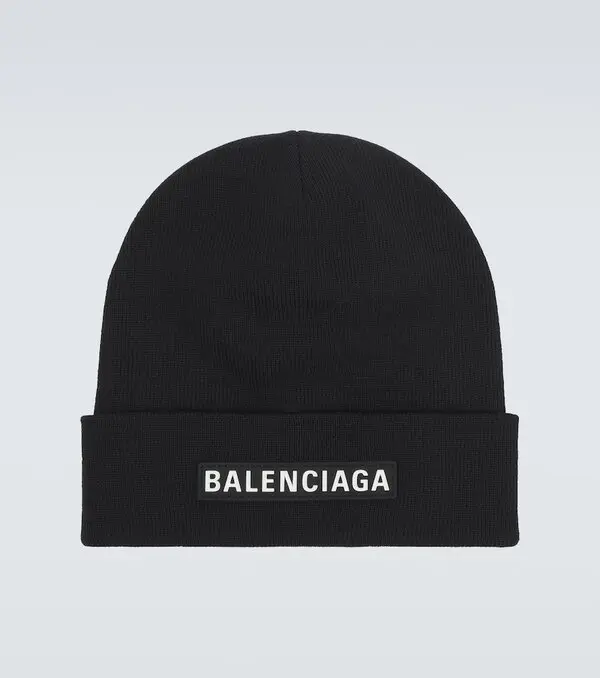 Balenciaga Wool-blend Beanie